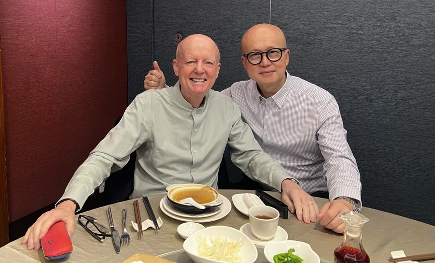 Old friends, new friends and seeing how every picture tells a story ...